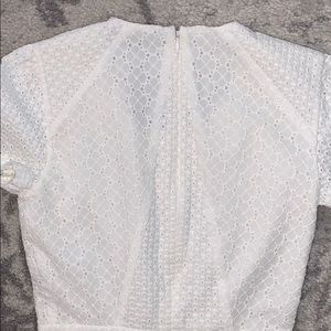 French Connection | Dresses | White French Connection Eyelet Dress ...